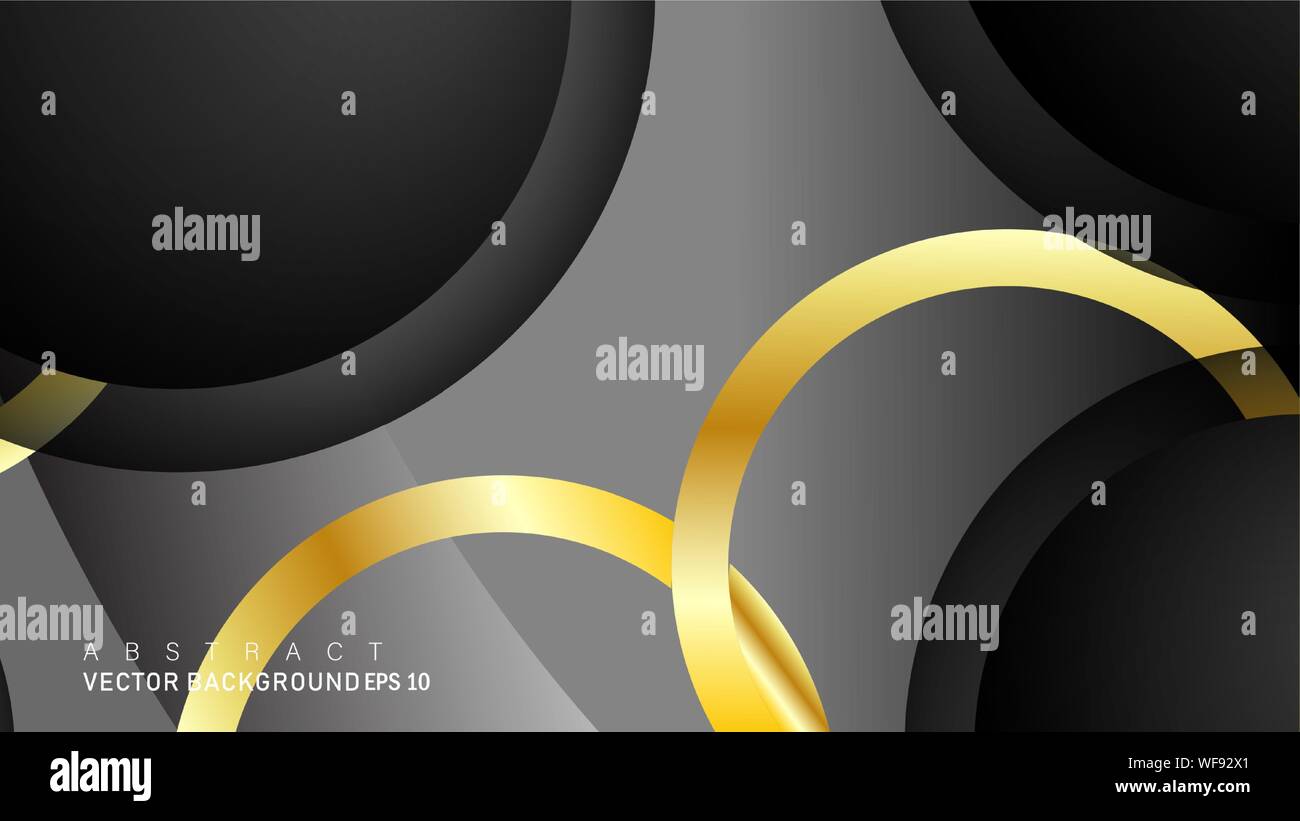 Vector background design that overlaps with gold ring color gradients ...