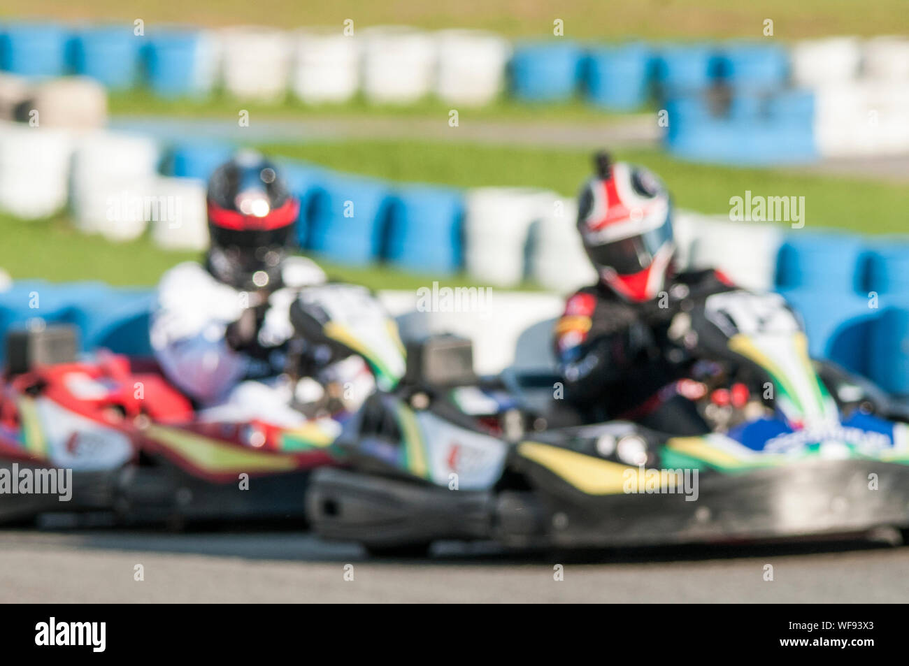 Go cart racing hi-res stock photography and images - Alamy