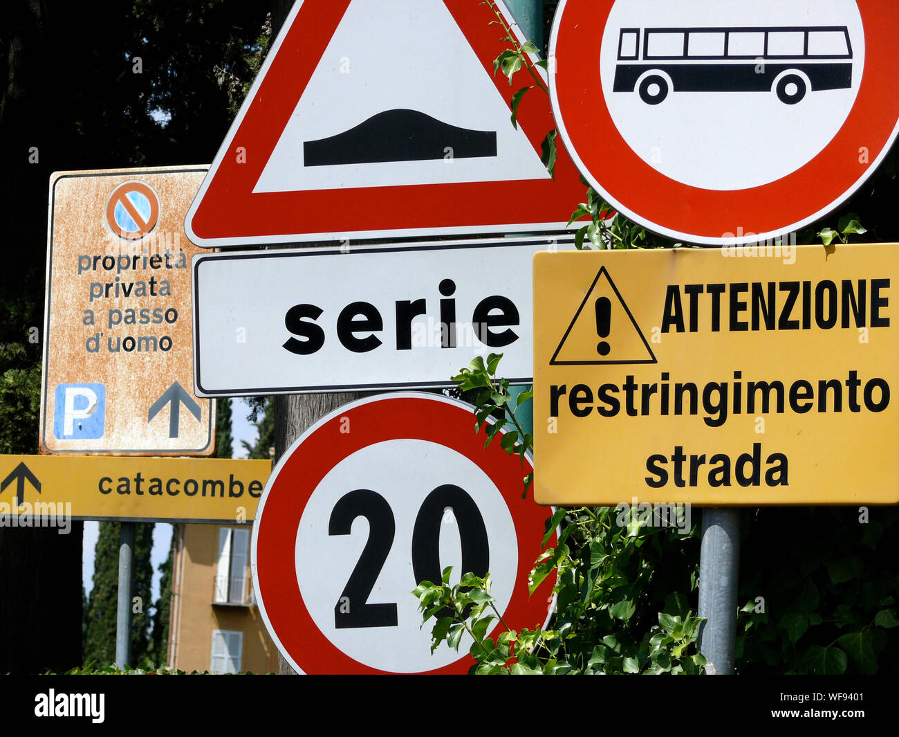 Various Road Signs High Resolution Stock Photography and Images - Alamy