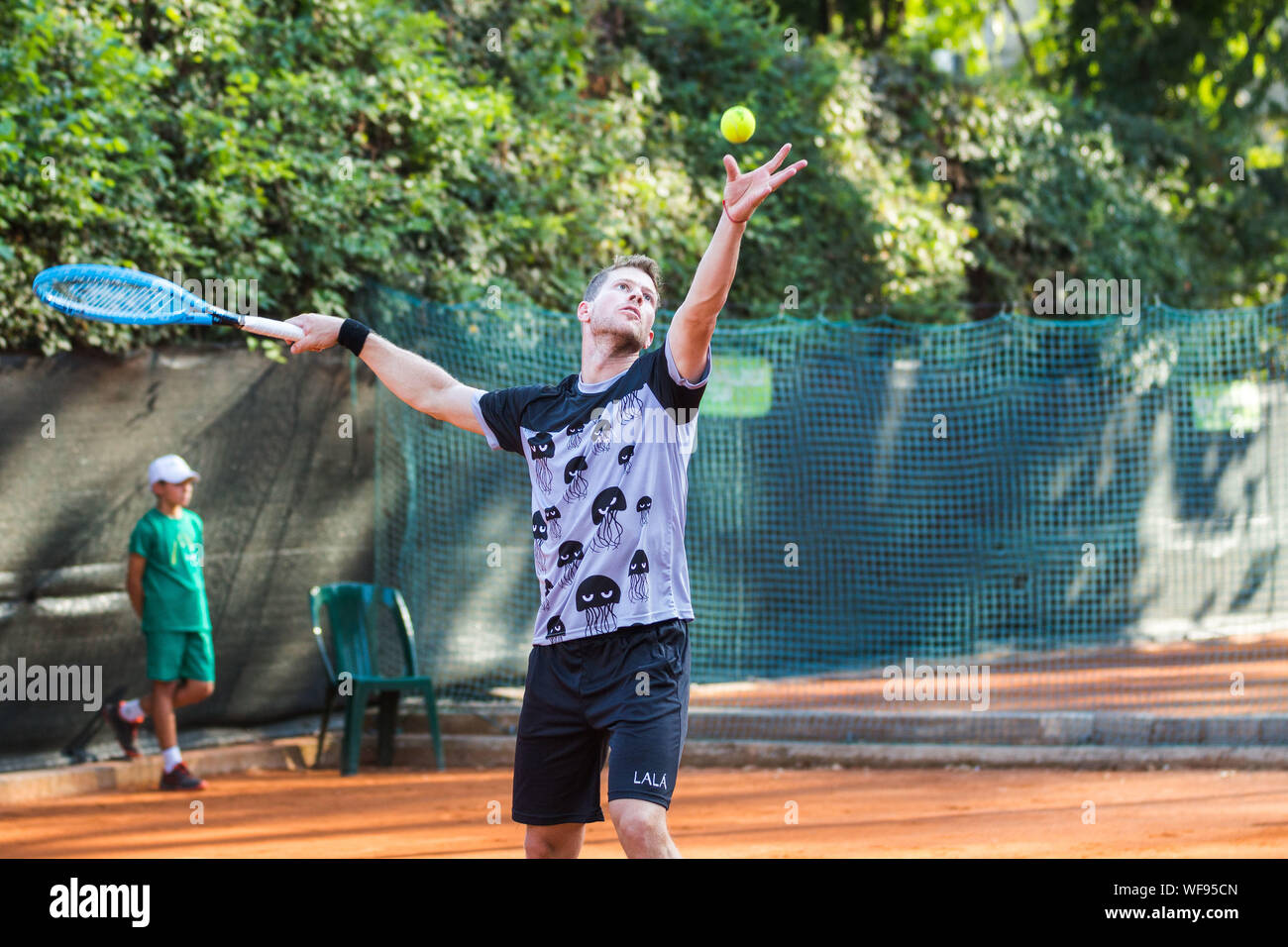 Ariel behar tennis hi-res stock photography and images - Alamy