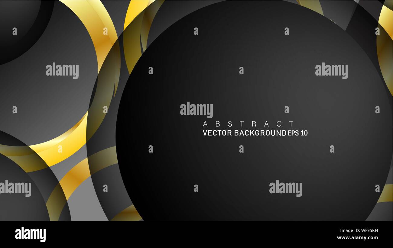 Vector background design that overlaps with gold ring color gradients ...