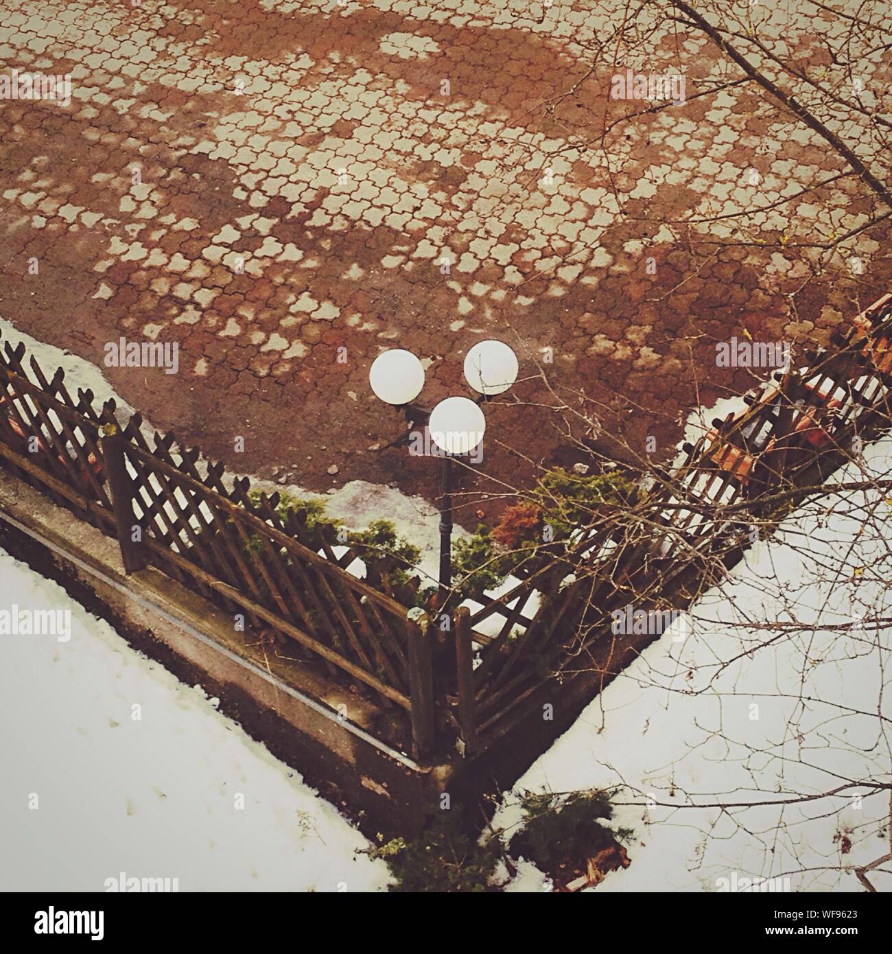 Lamp Post Snow High Resolution Stock Photography and Images - Alamy