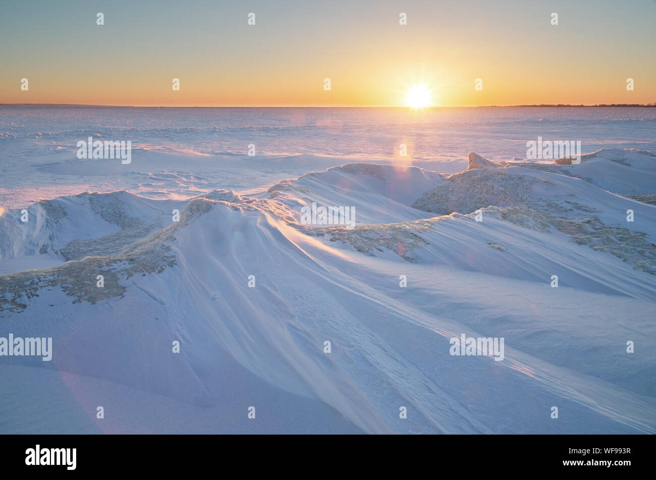 Winter landscape. Composition of nature Stock Photo - Alamy