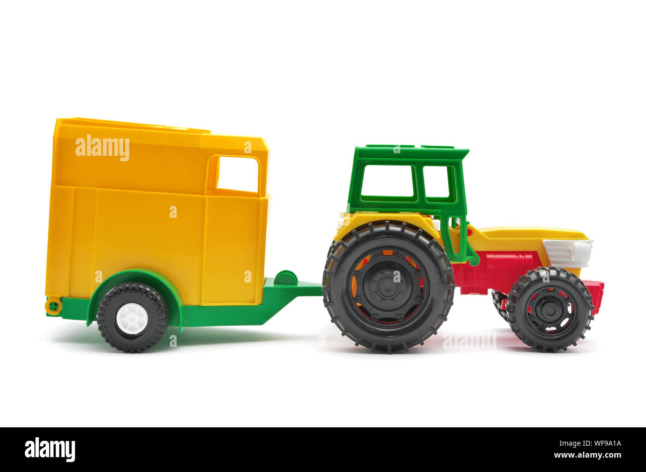 Little red tractor Cut Out Stock Images & Pictures - Alamy
