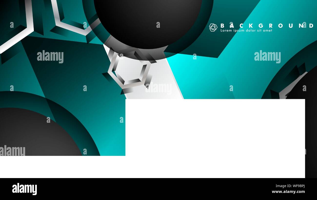 Vector Circle Overlaps And Blue Color For Background Space For Text Stock Vector Image And Art