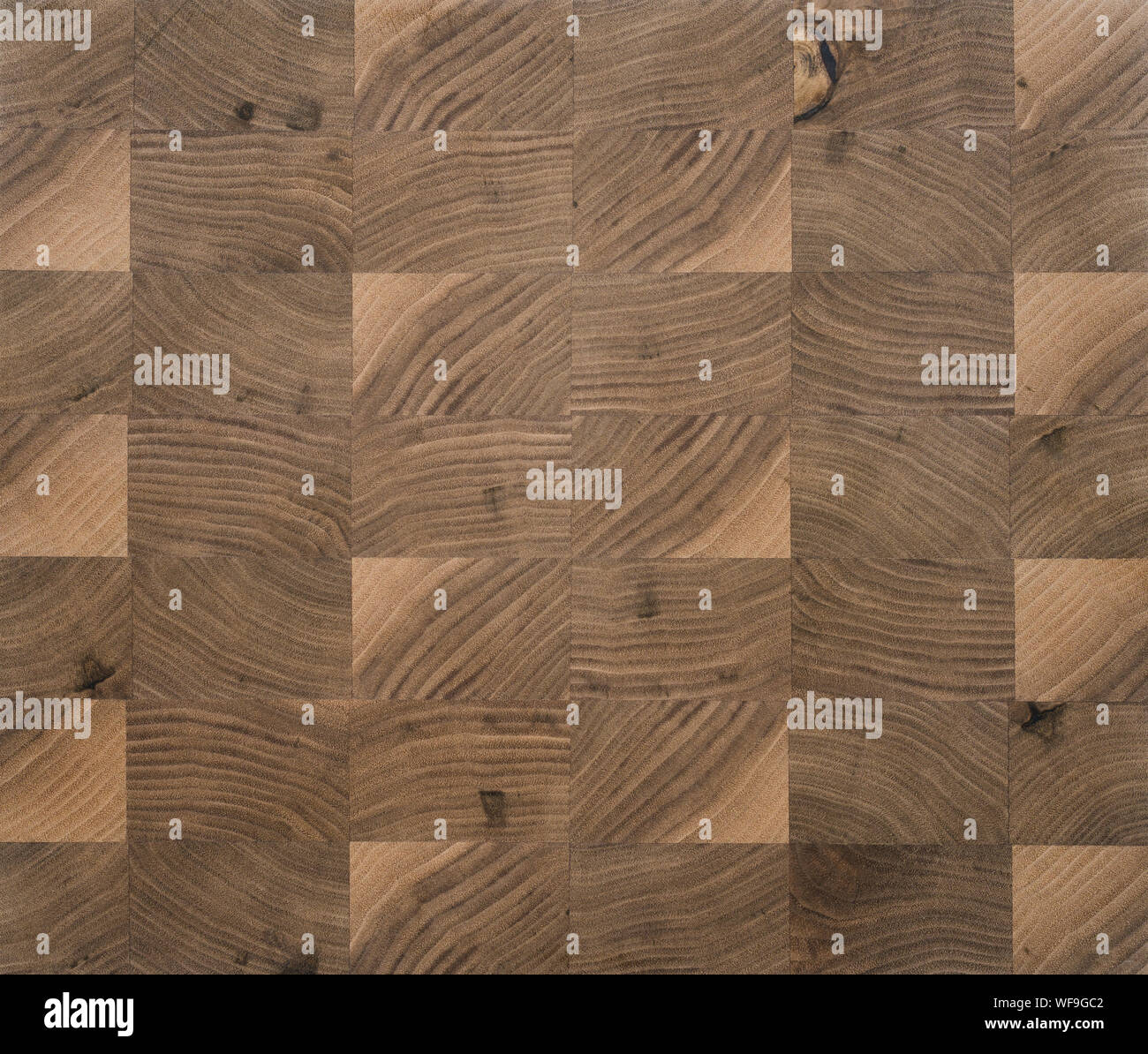 Texture of walnut end grain cutting board, good for background Stock ...