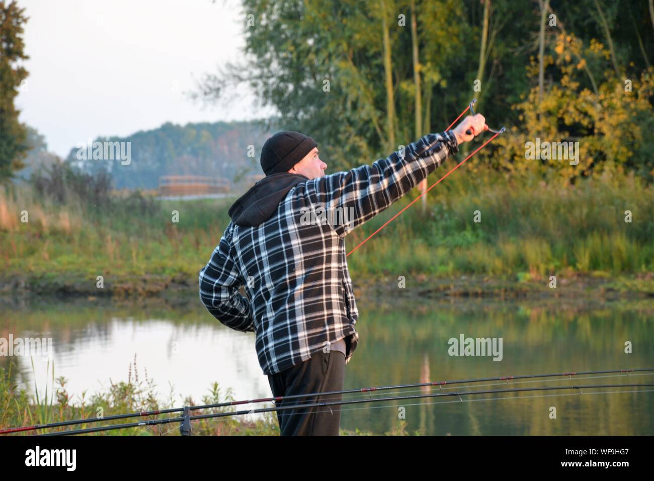 Slingshot Man High Resolution Stock Photography and Images - Alamy