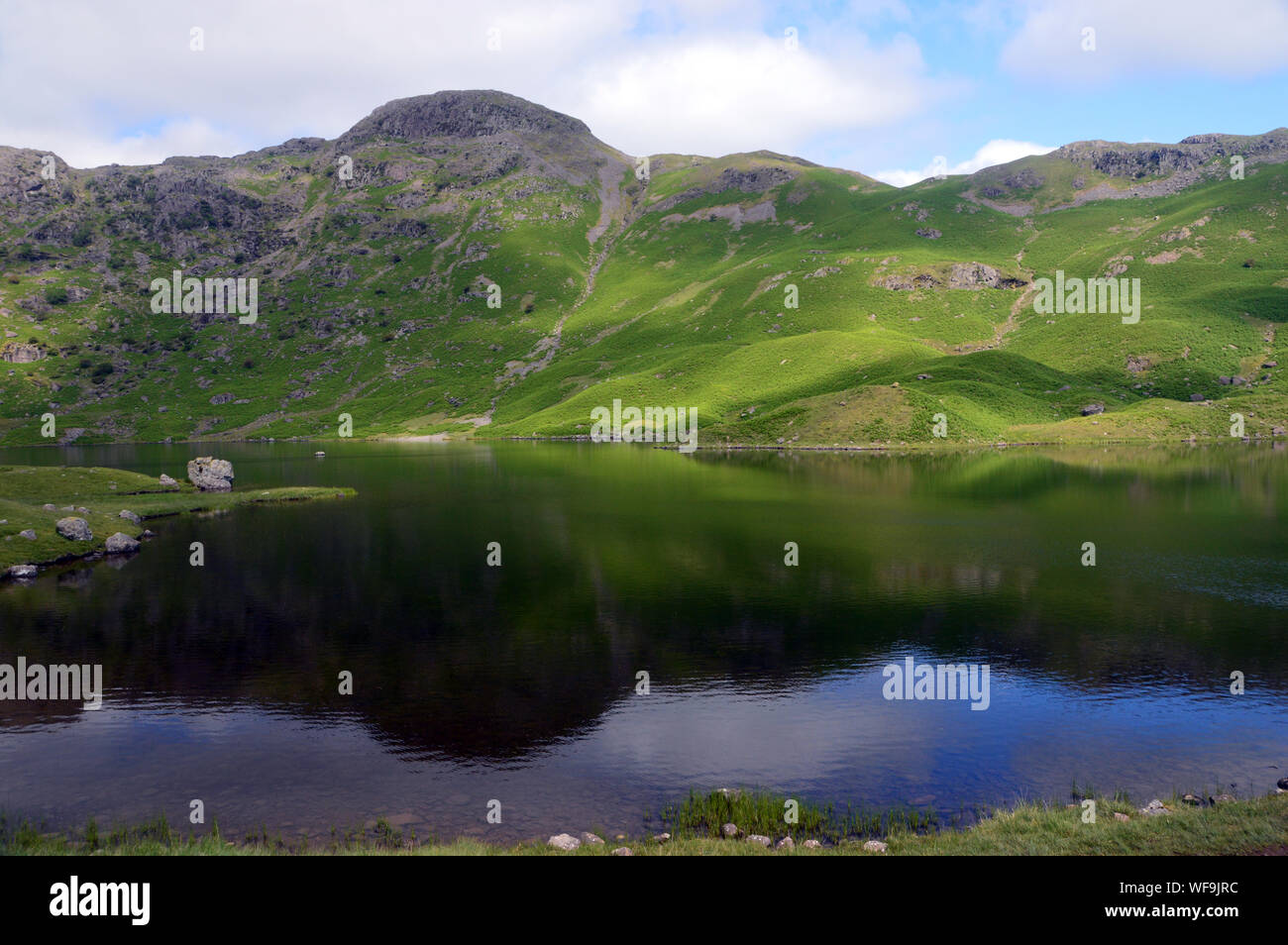 Easedale tarn summer hi-res stock photography and images - Alamy