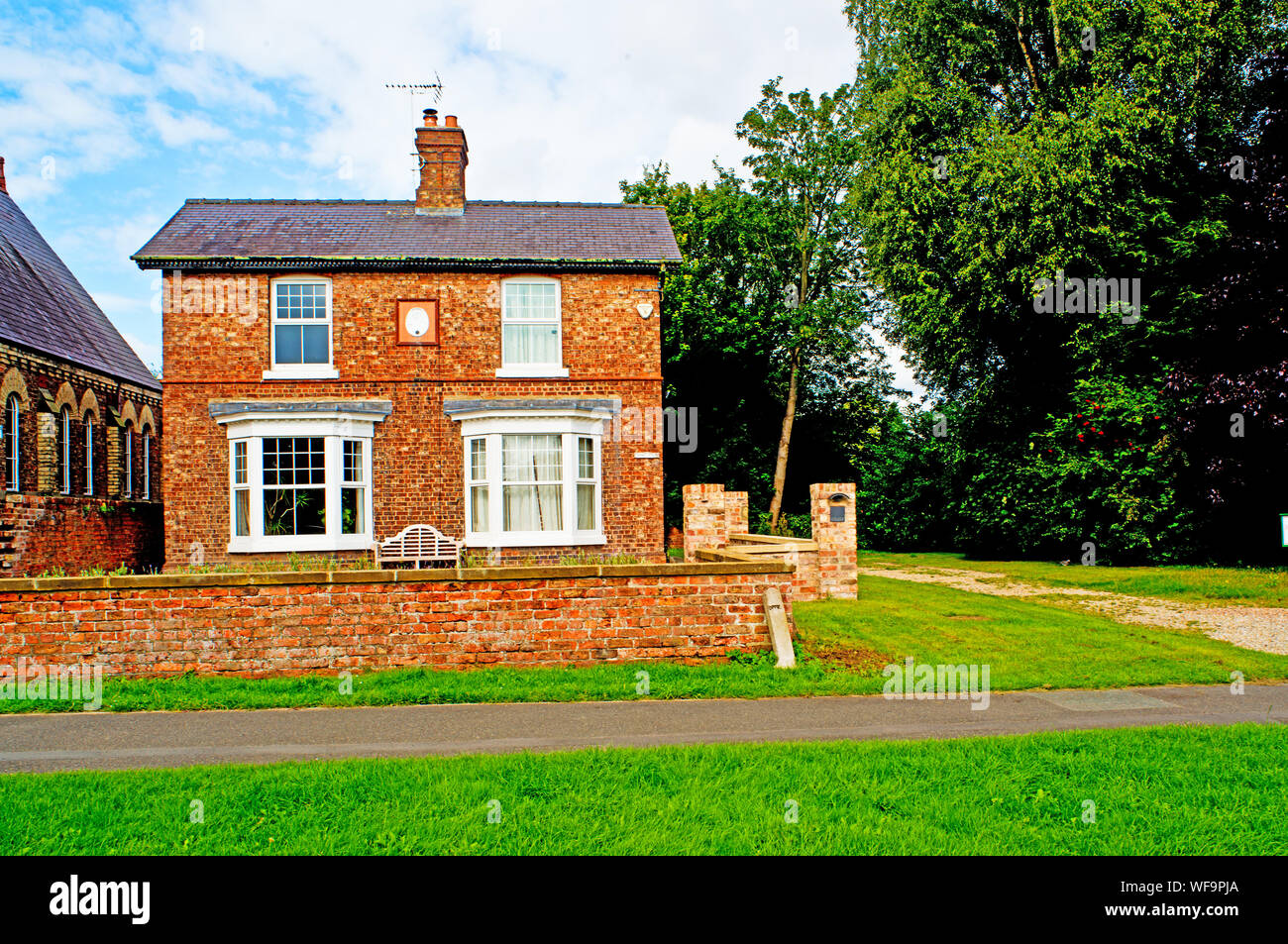 Period House, Upper Poppleton, North Yorkshire, England Stock Photo - Alamy