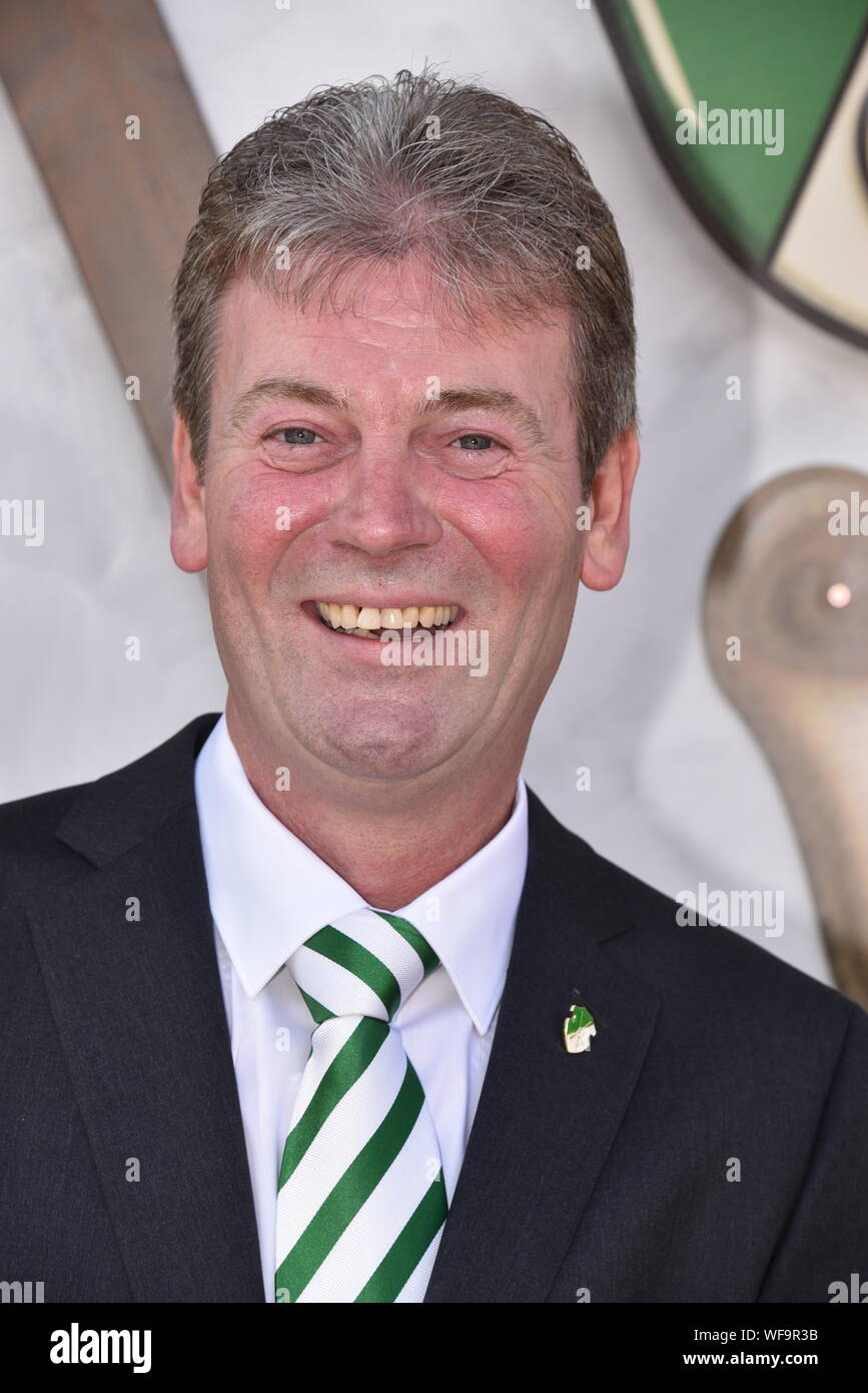 Cologne, Germany. 30th Aug, 2019. The new Cologne carnival triumvirate ...