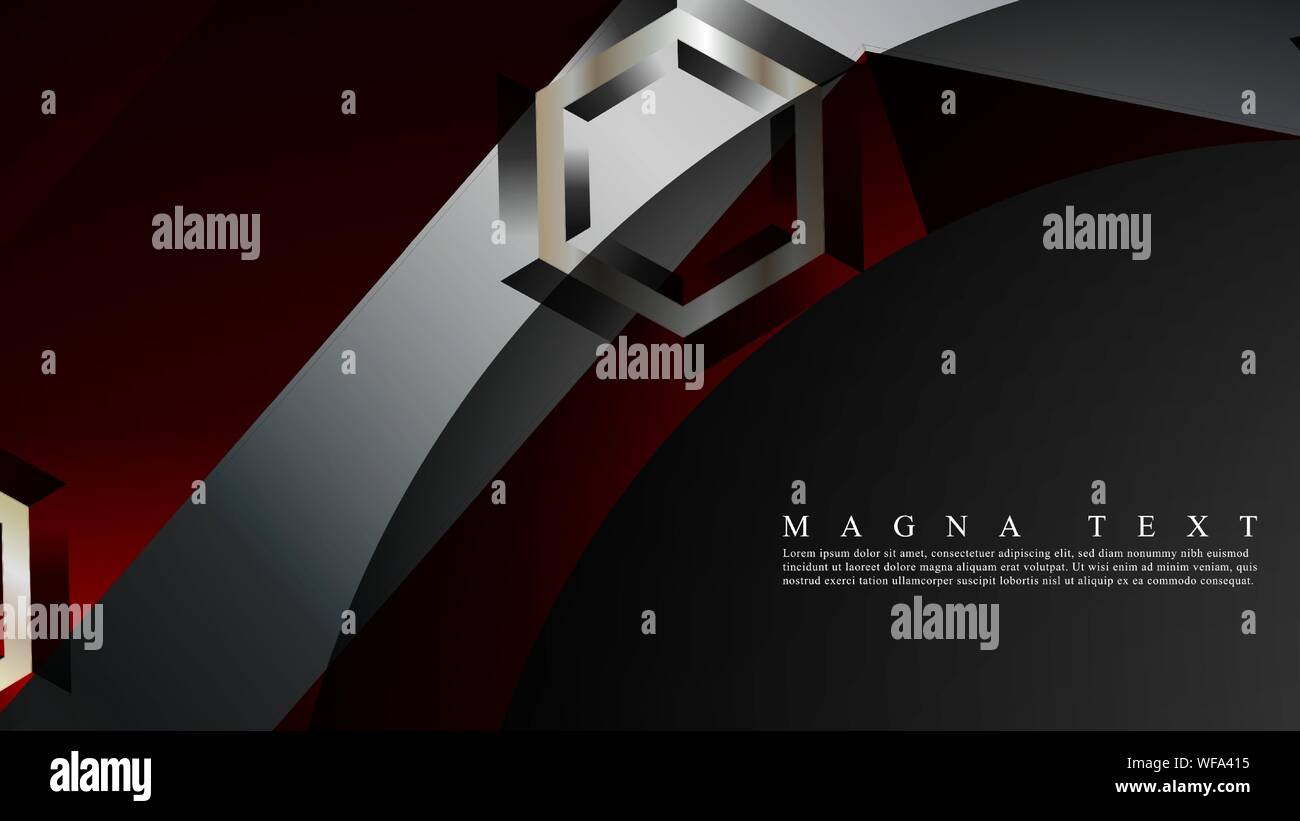 Abstract vector background with hexagon overlapping pattern. Vector ...