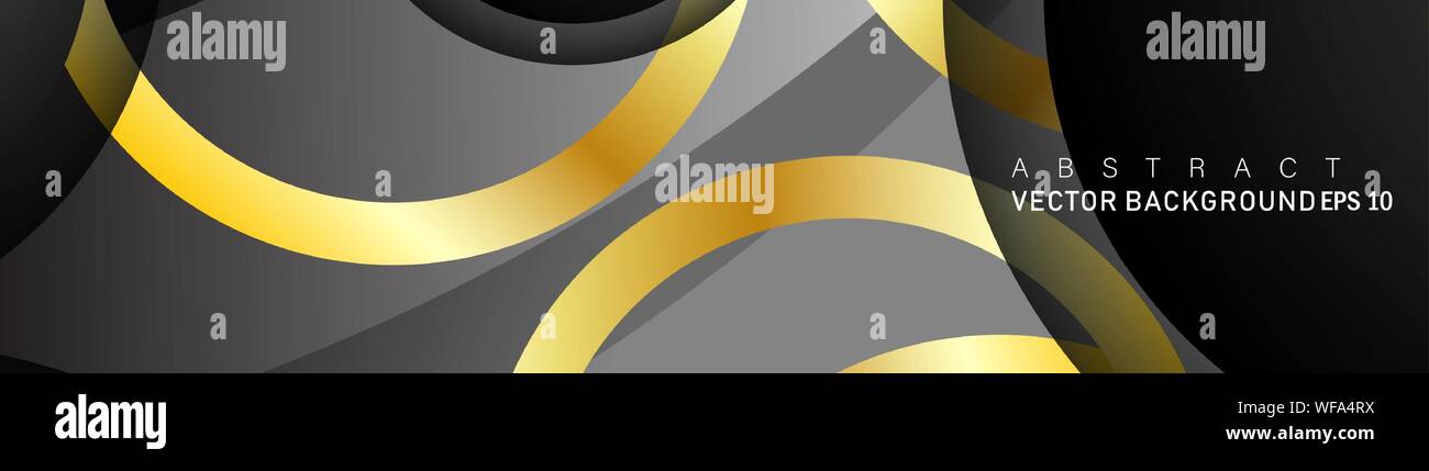 Vector background design that overlaps with gold ring color gradients ...