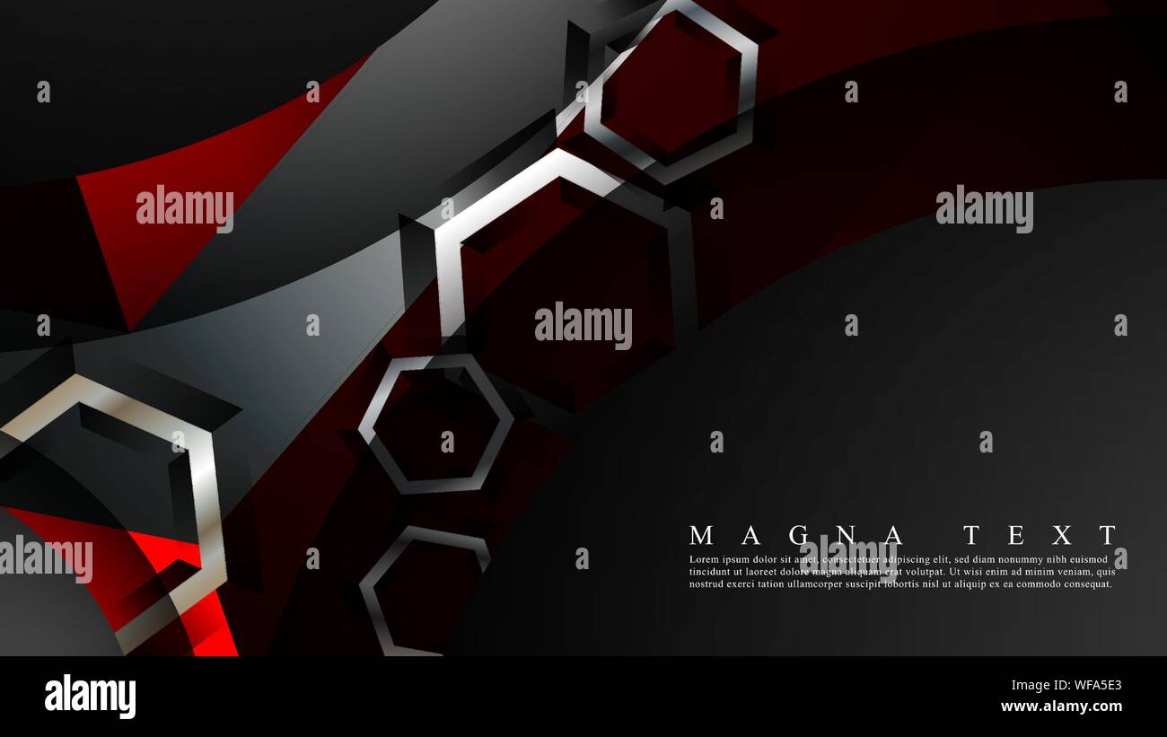 Abstract vector background with hexagon overlapping pattern. Vector ...