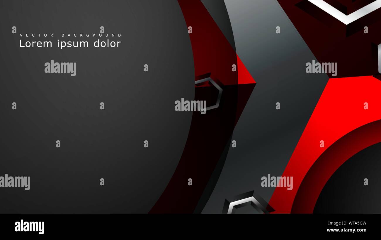 Abstract vector background with hexagon overlapping pattern. Vector ...