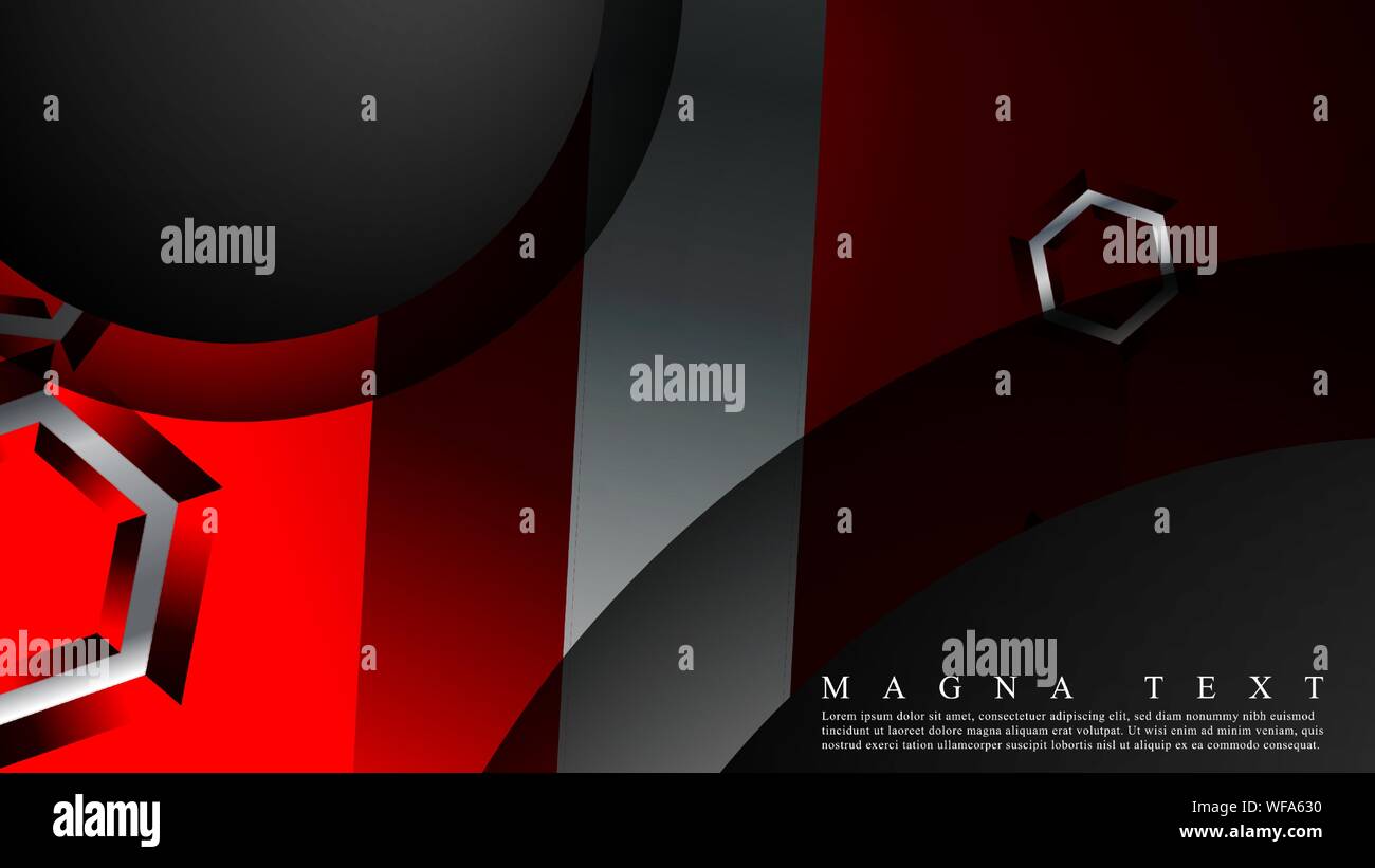 Abstract vector background with hexagon overlapping pattern. Vector ...