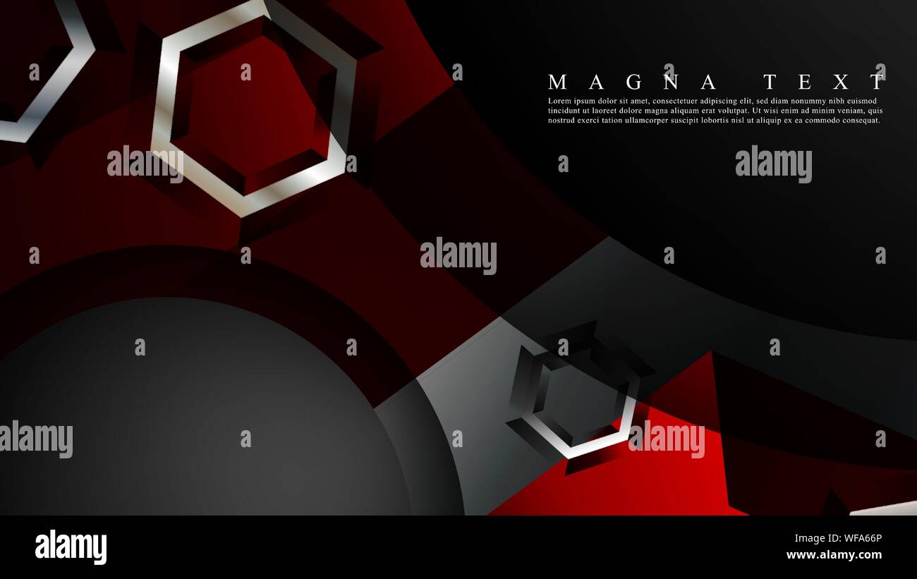 Abstract vector background with hexagon overlapping pattern. Vector ...