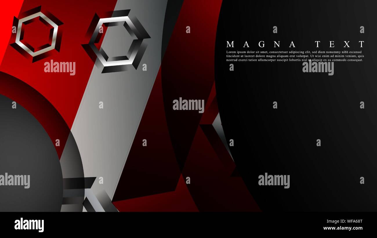 Abstract vector background with hexagon overlapping pattern. Vector ...