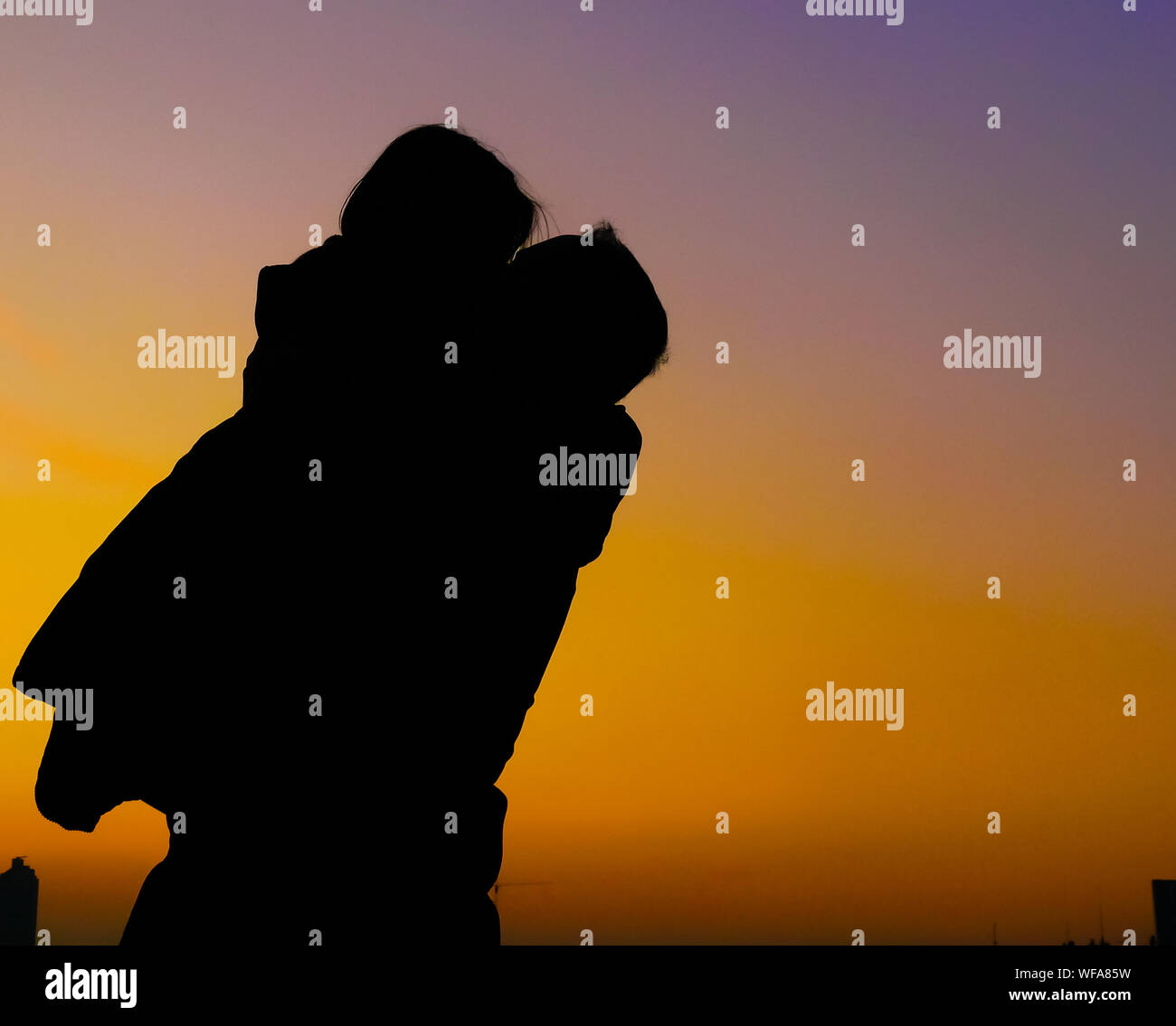 Father hugging hi-res stock photography and images - Alamy