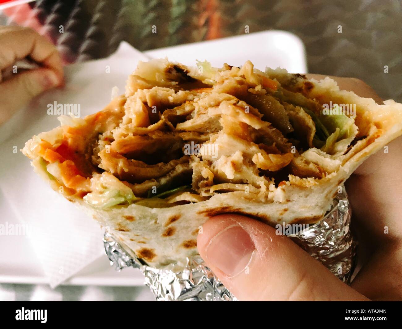Person wrap hi-res stock photography and images - Alamy