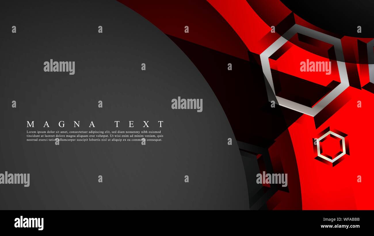 Abstract vector background with hexagon overlapping pattern. Vector ...