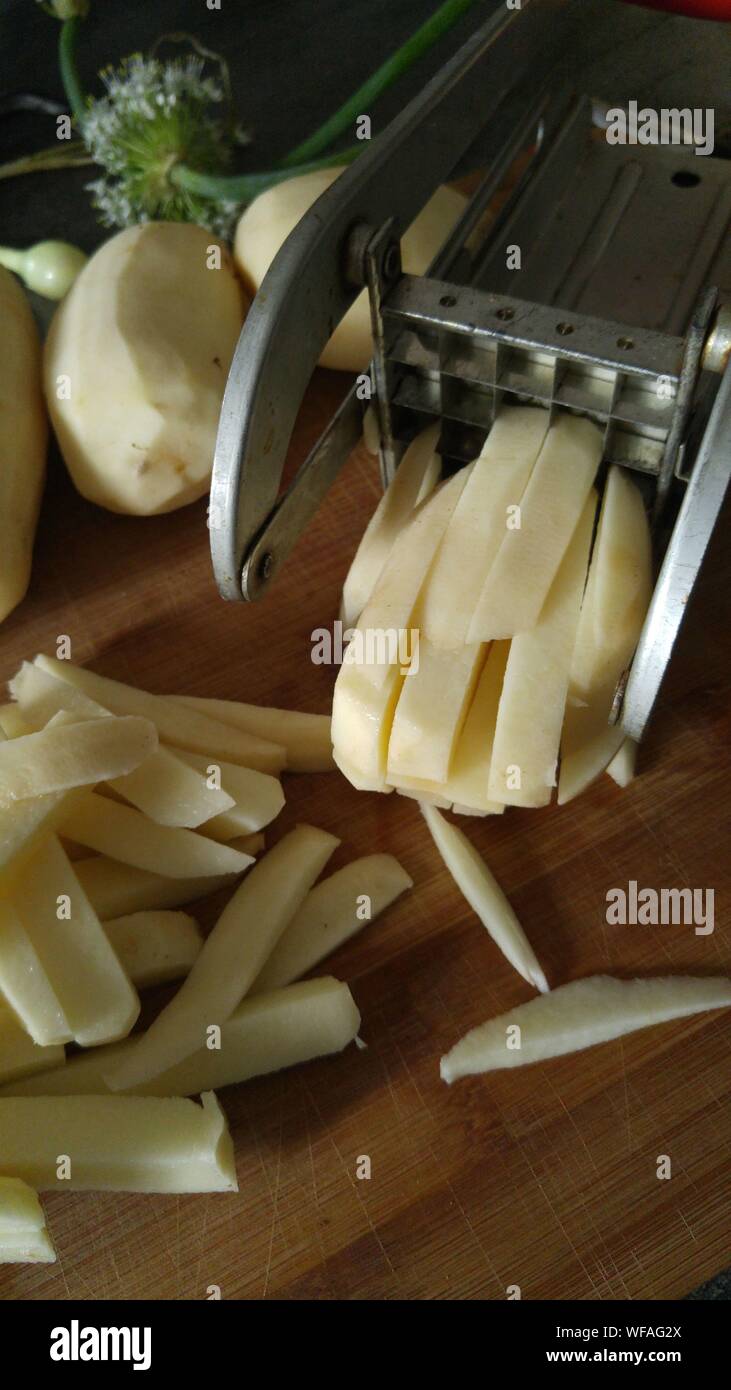 Potato cutter hi-res stock photography and images - Alamy