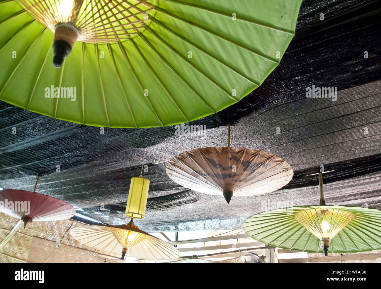 Umbrellas At Ceiling High Resolution Stock Photography and Images - Alamy