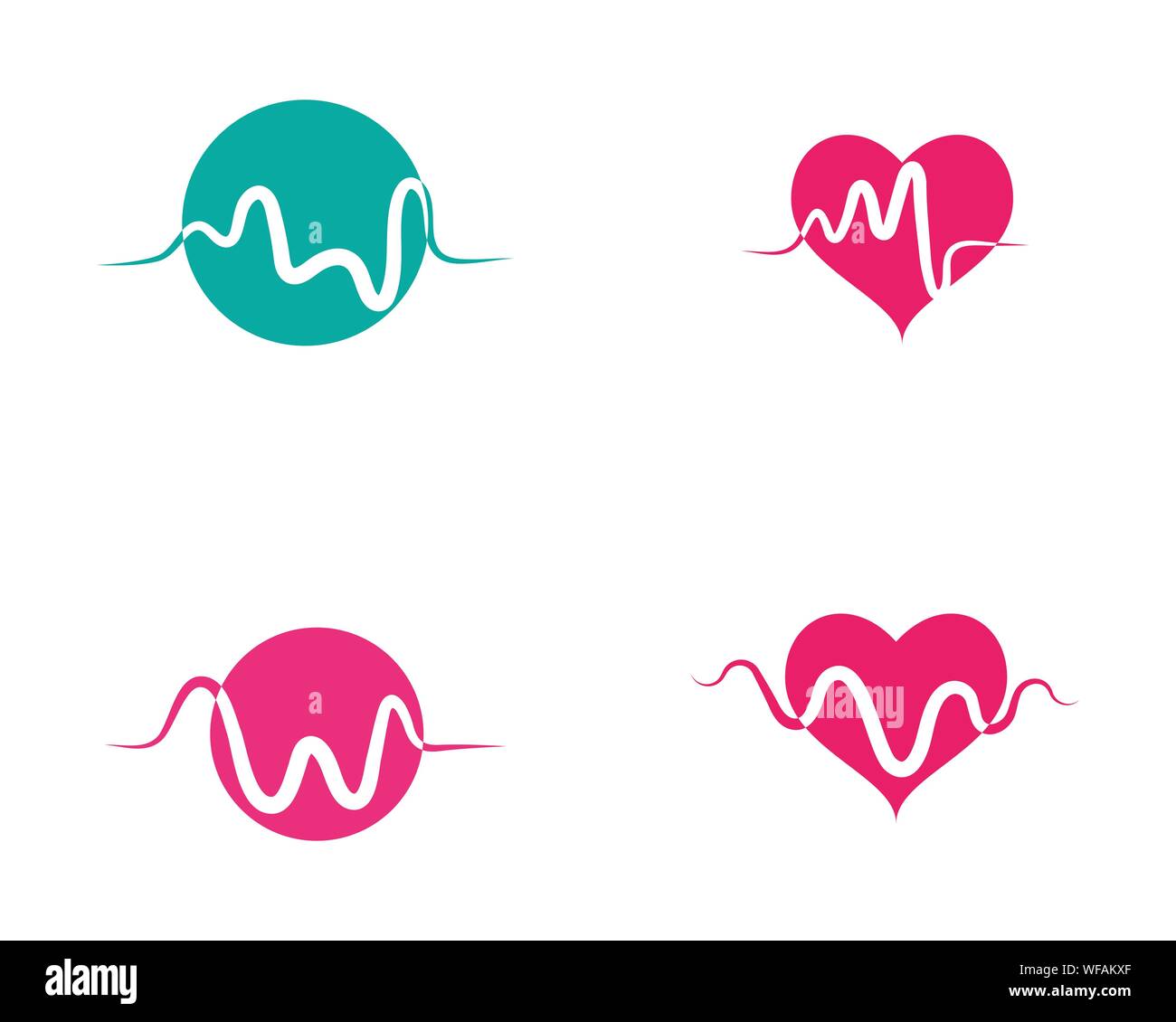 Heartbeat wave hi-res stock photography and images - Alamy