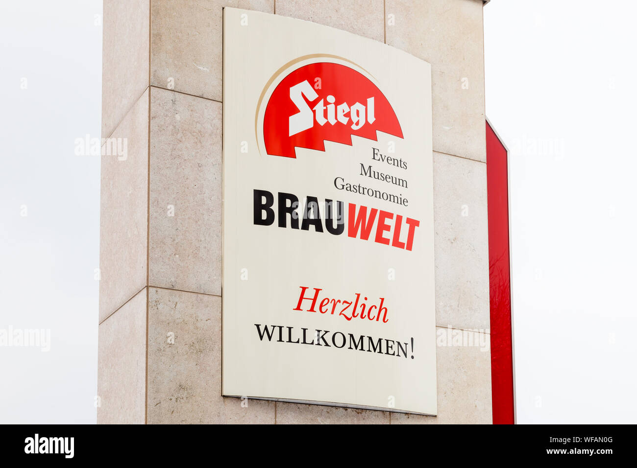 Stiegl sign hi-res stock photography and images - Alamy