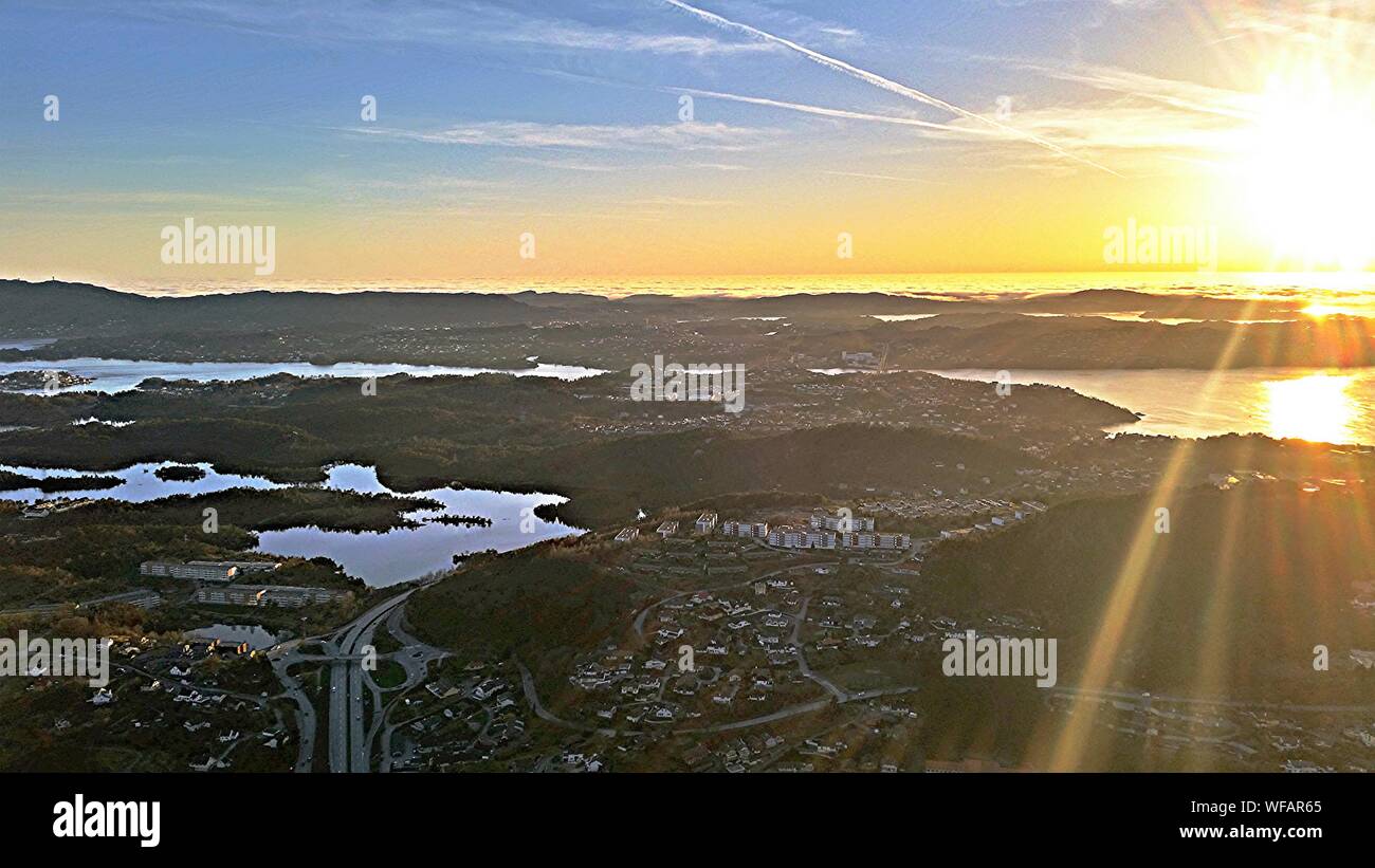 Ariel view sea hi-res stock photography and images - Alamy