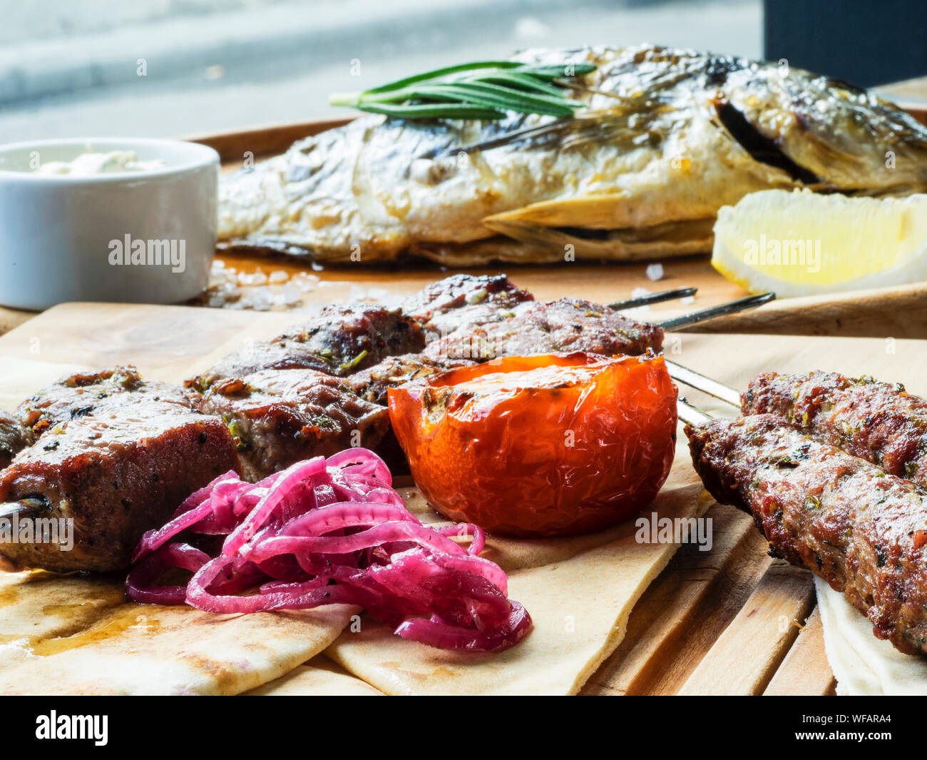 Healthy kebab hi-res stock photography and images - Alamy