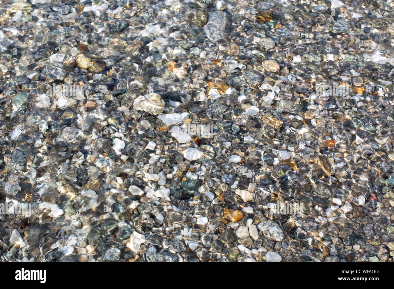 Stones under water hi-res stock photography and images - Alamy