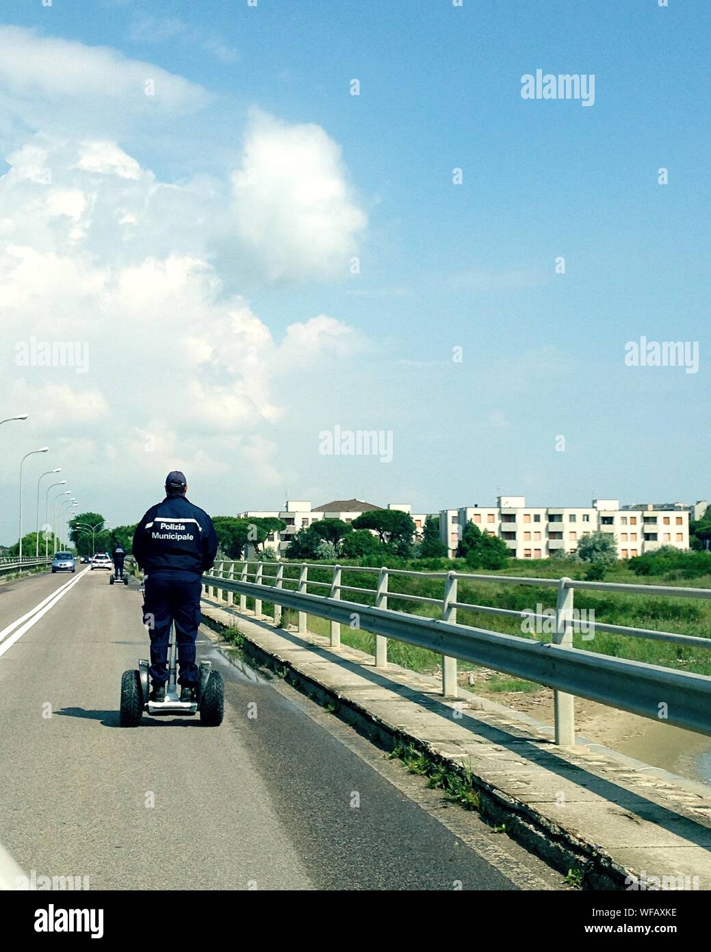 Person on segway hi-res stock photography and images - Alamy