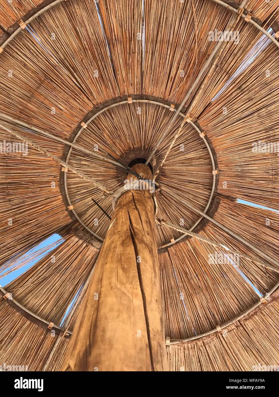 Wooden parasol hi-res stock photography and images - Alamy