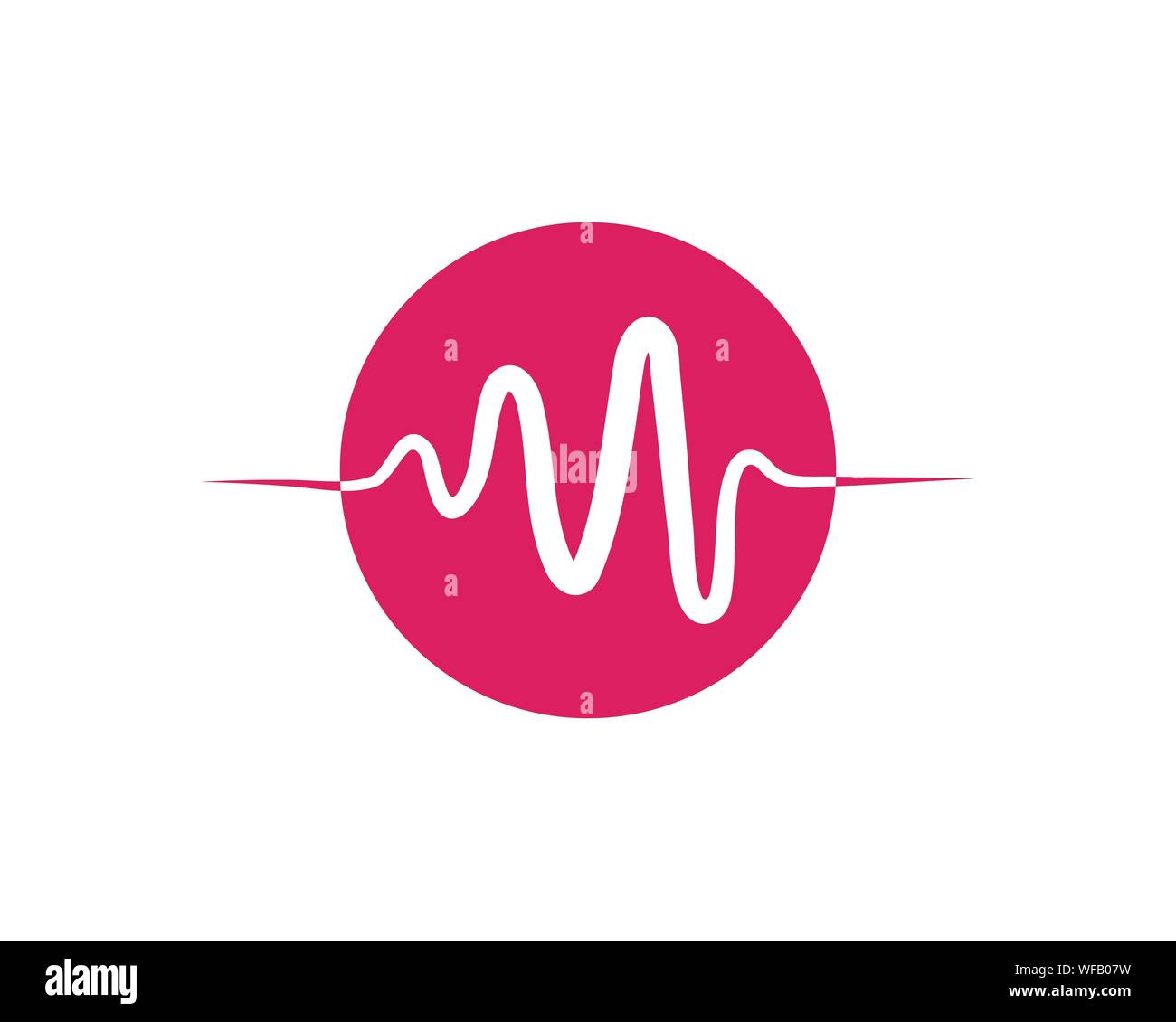Heartbeat pulse Stock Vector Images - Alamy