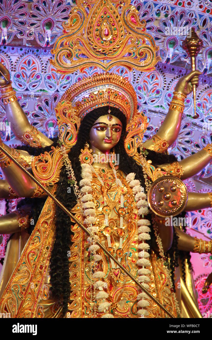 Goddess durga celebration hi-res stock photography and images - Alamy