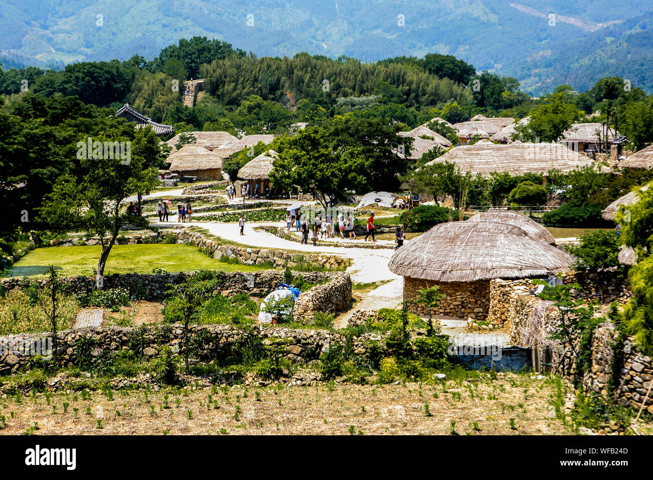 Walking into village hi-res stock photography and images - Alamy