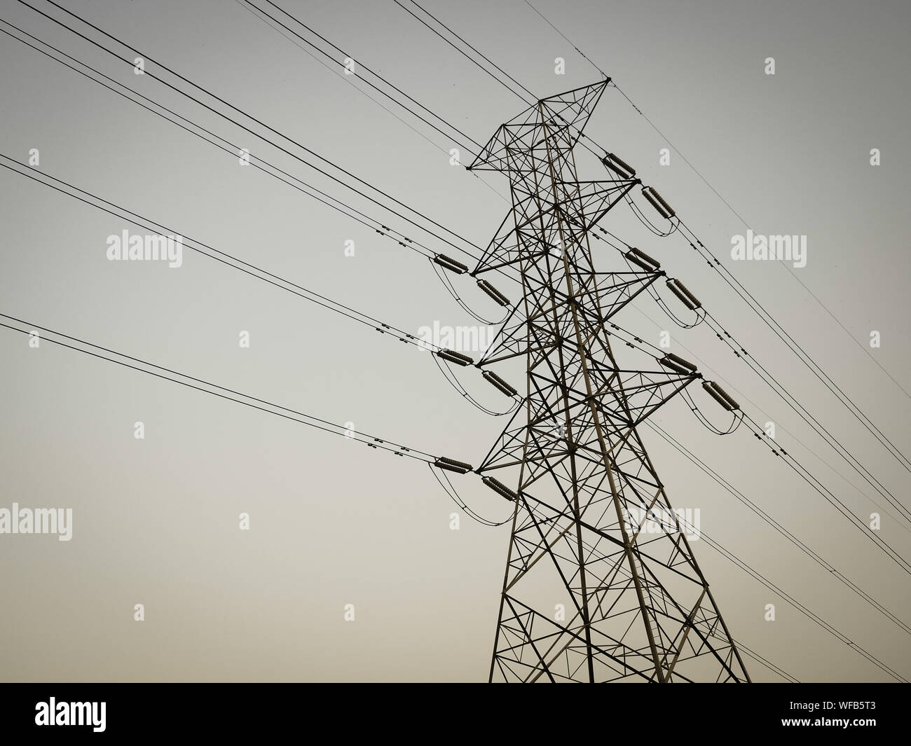 Electricity pylon bangkok thailand hi-res stock photography and images ...