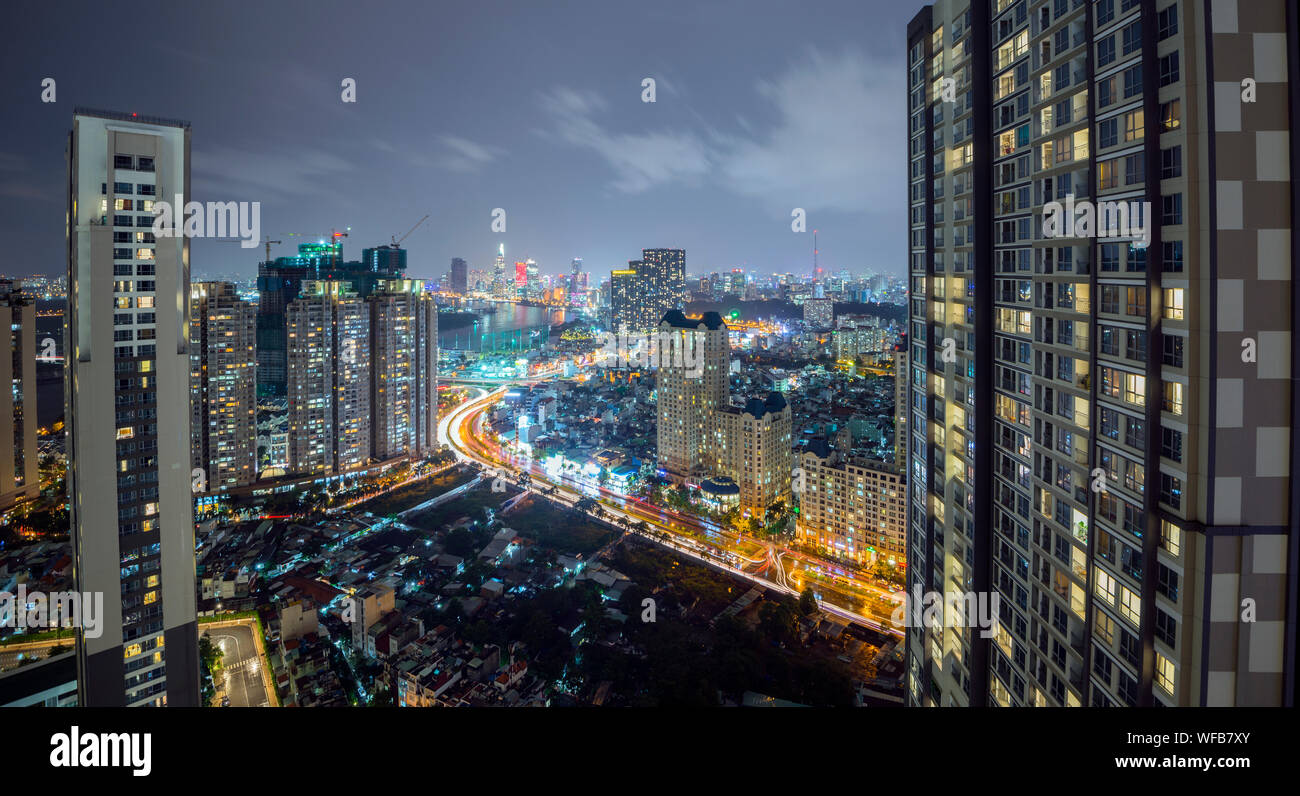 New property and development in Ho Chi Minh, Vietnam Stock Photo - Alamy