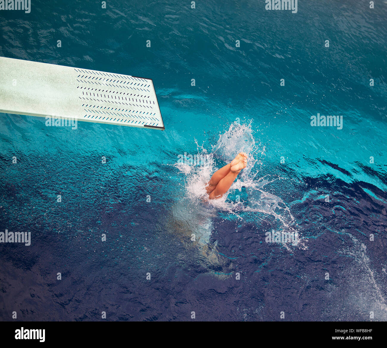 Aquatic gymnastics hi-res stock photography and images - Alamy