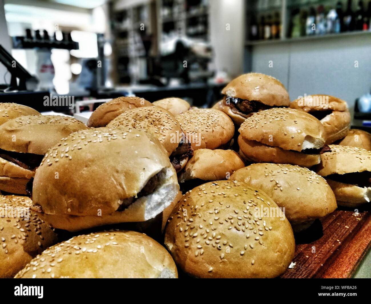 Group of burgers hi-res stock photography and images - Alamy