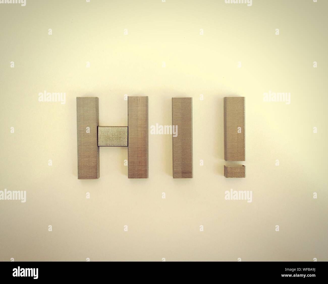 Hi word hi-res stock photography and images - Alamy