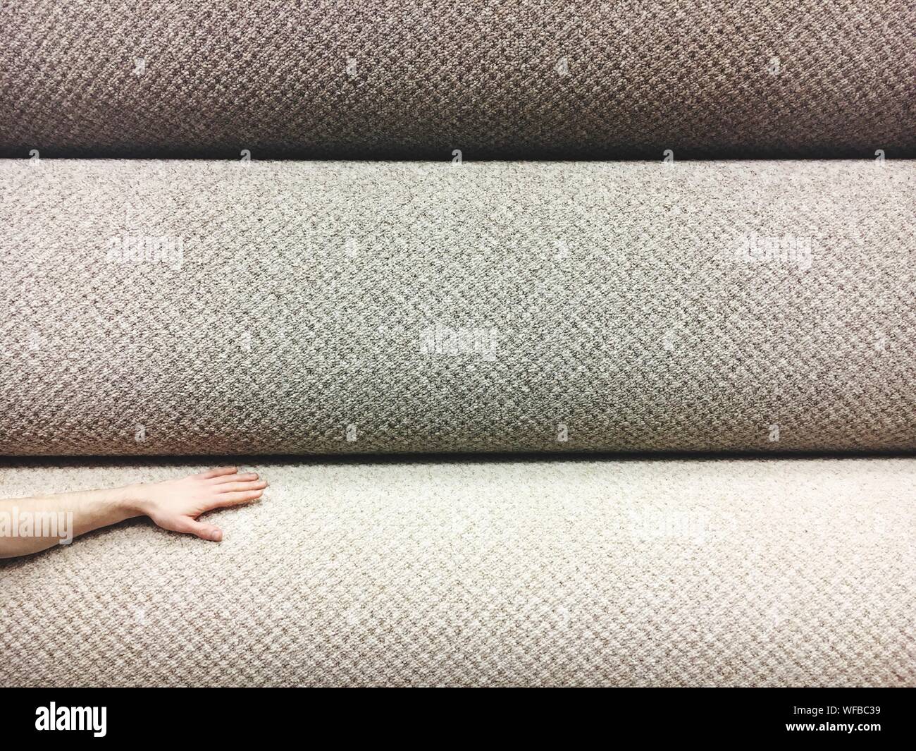 Rolled Carpet High Resolution Stock Photography and Images - Alamy