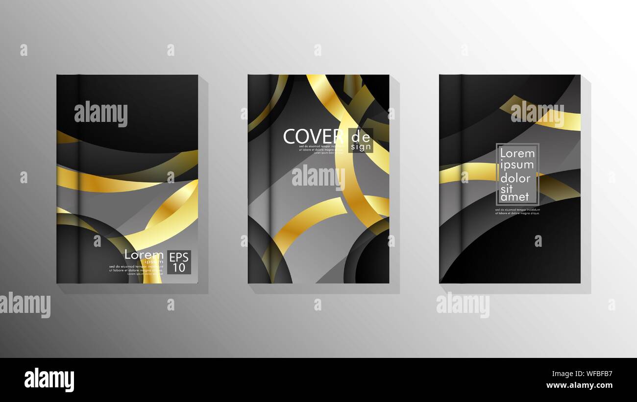 Vector collection of book cover backgrounds. eps 10 vector design ...