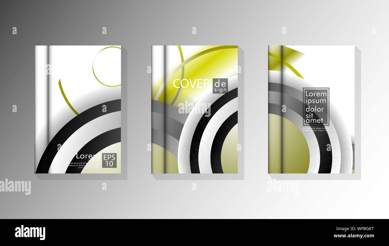 Vector collection of book cover backgrounds. eps 10 vector design ...