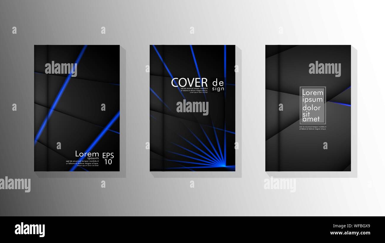 Vector collection of book cover backgrounds. eps 10 vector design ...
