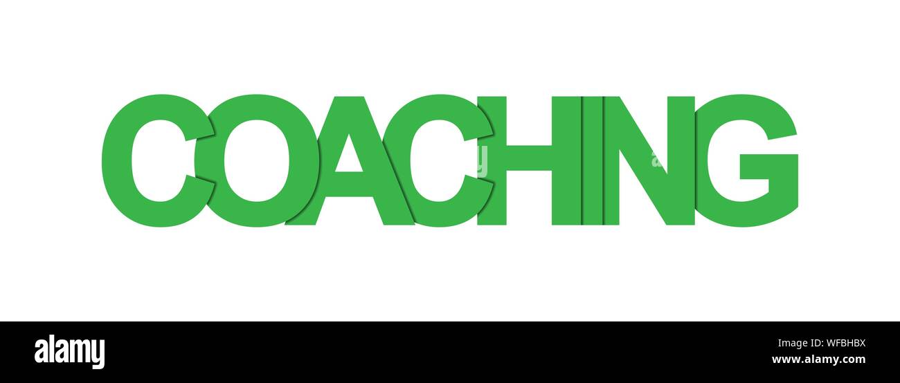 Coaching word Stock Vector Images - Alamy