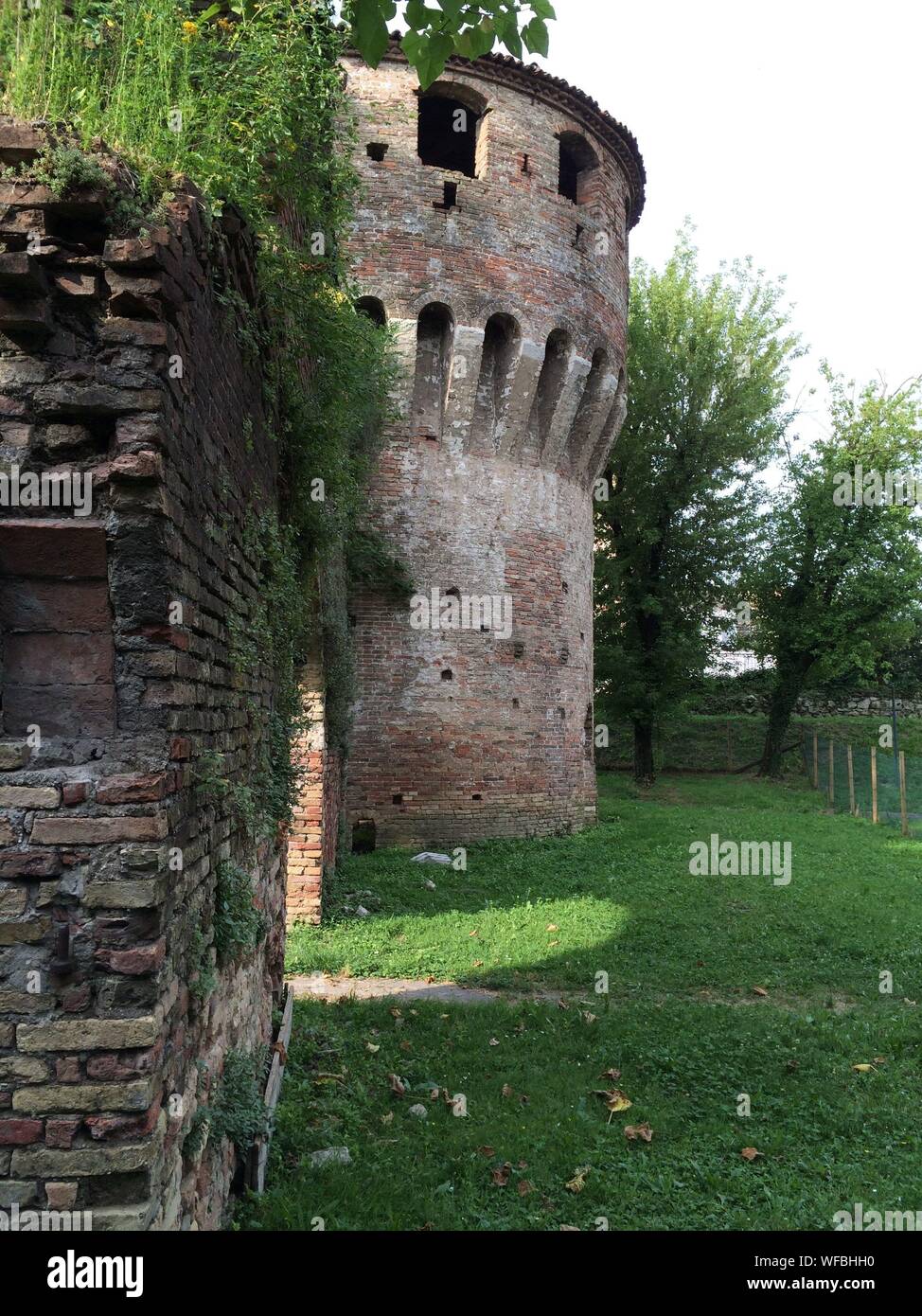 Historic Lookout Tower In Fort Stock Photo - Alamy