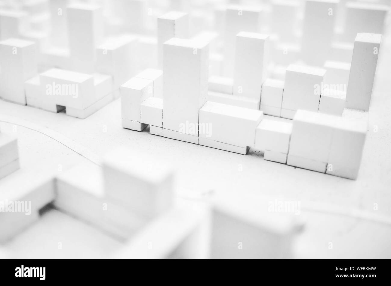 White blocks hi-res stock photography and images - Alamy