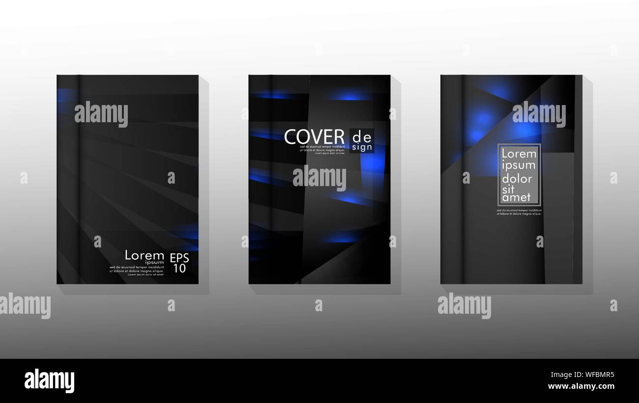 Vector collection of book cover backgrounds. eps 10 vector design ...