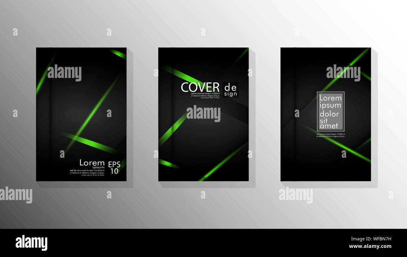 Vector collection of book cover backgrounds. eps 10 vector design ...